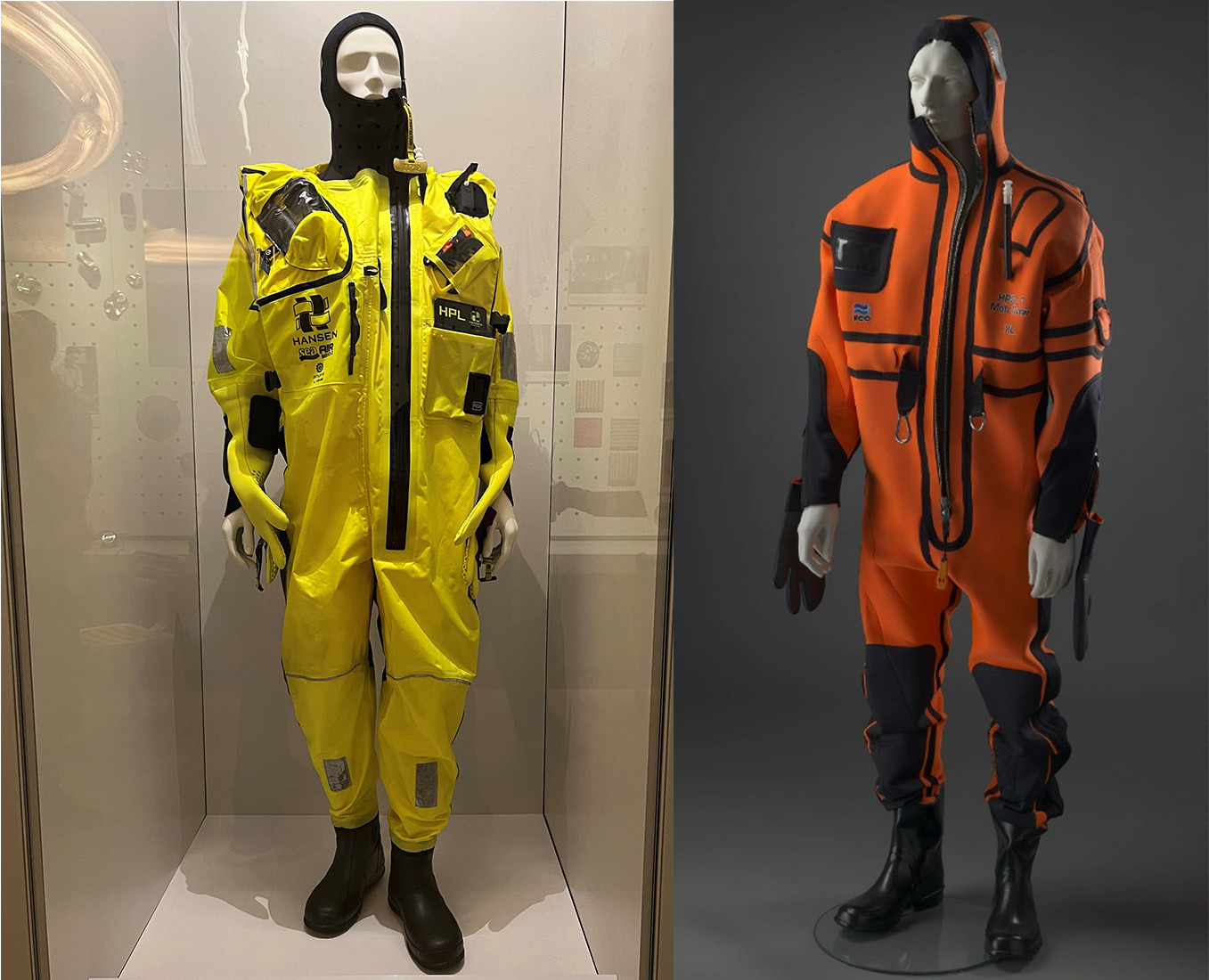 Hansen Protection's survival suits exhibited at the National Museum ...